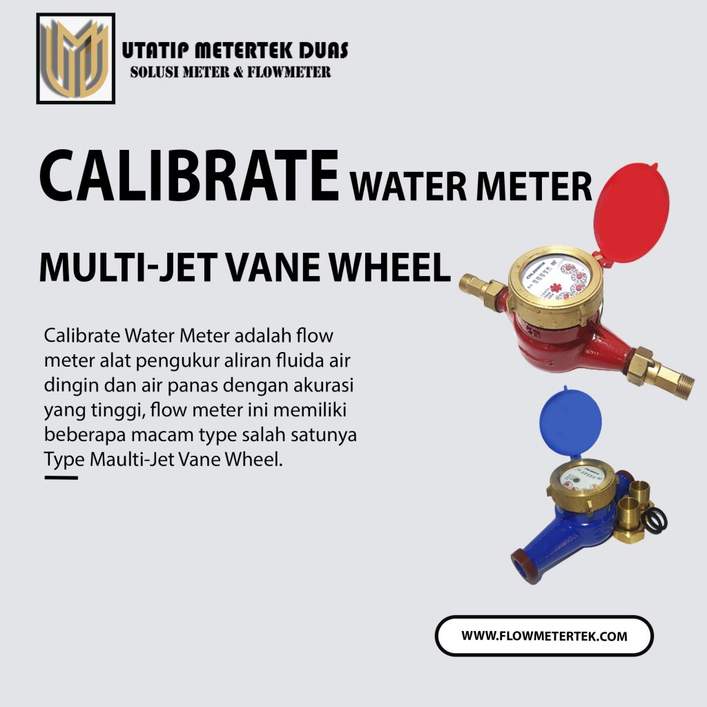 Calibrate Water Meter - Utatip Metertek Duas