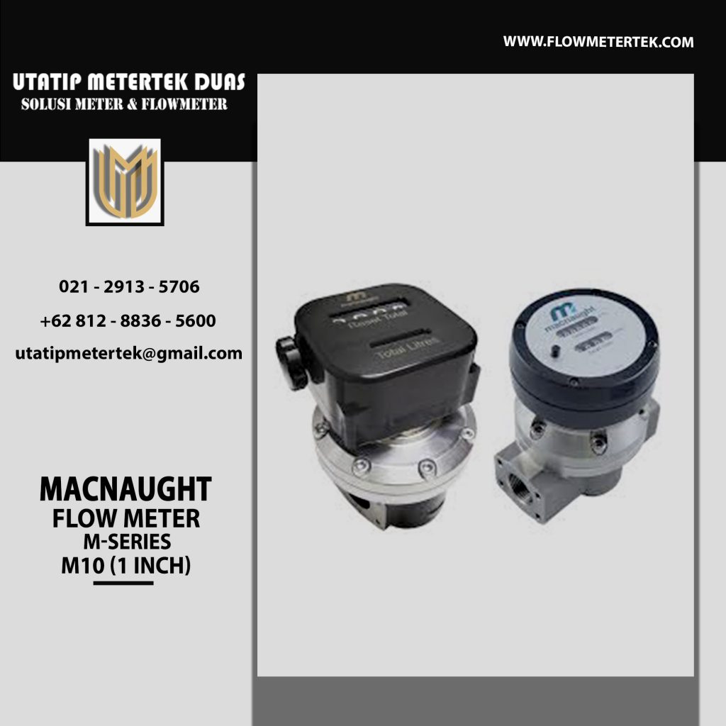 Macnaught Flow Meter - Utatip Metertek Duas