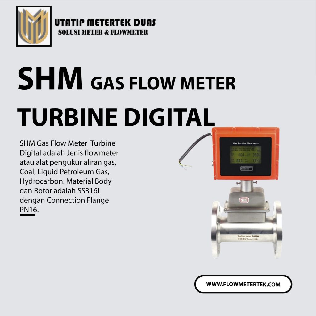 SHM Flow Meter - Utatip Metertek Duas